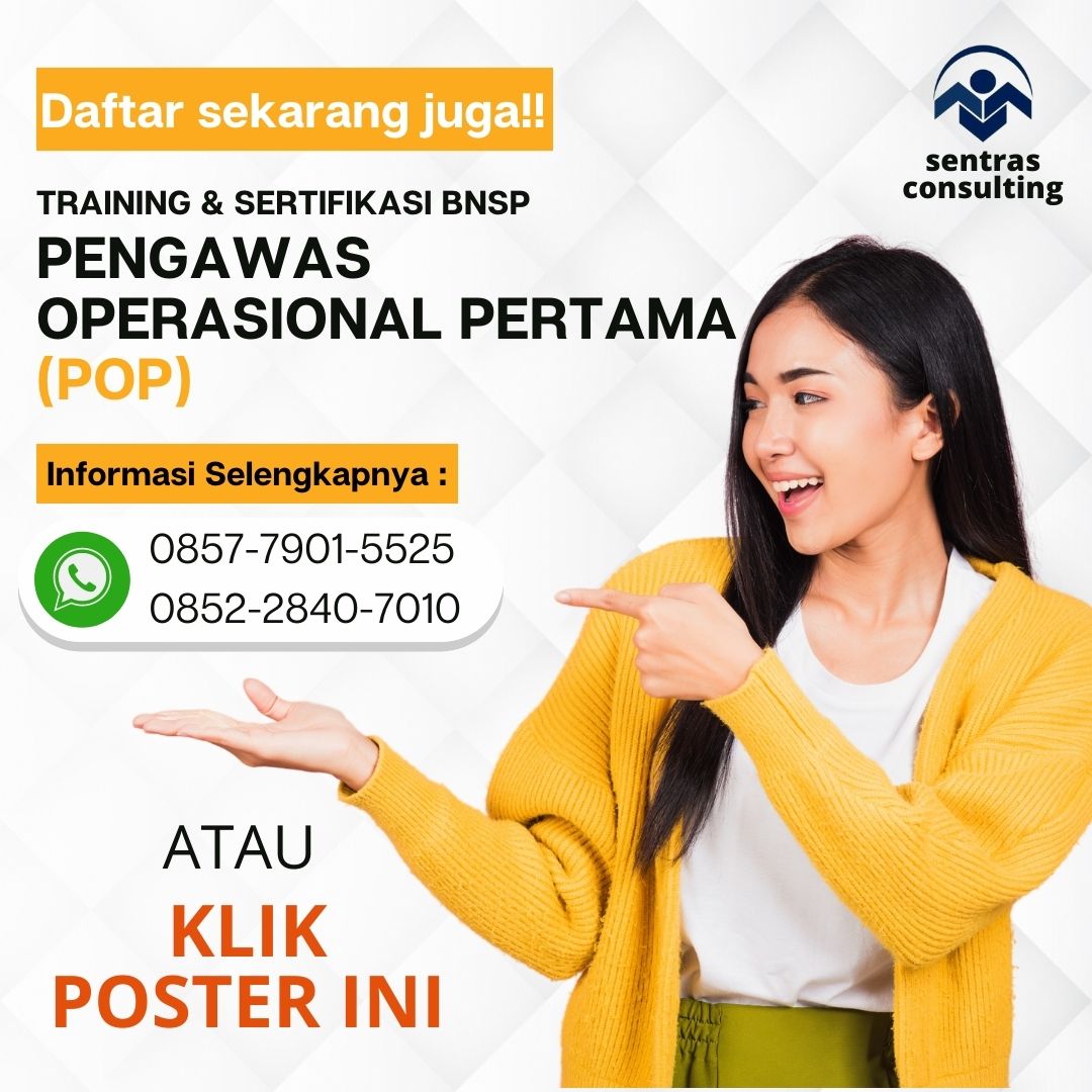 Persyaratan Sertifikasi POP yang Harus Diketahui - Sentras Consulting